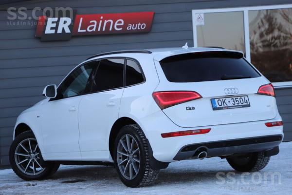 Balts Audi Q5 2015 Tukums, ar dzinēja tilpumu 2.00 L un nobraukumu 276 tūkst. km par 13000 €, foto 4 vietnē AUTOMOTO.COM.LV