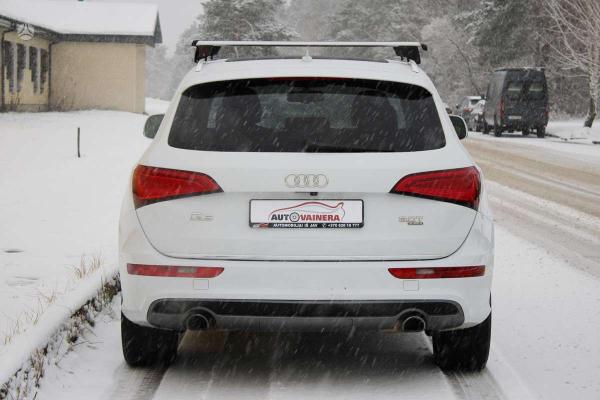 White Audi Q5 2015 in Vilnius, with an engine capacity of 3.00 L and mileage of 306 thousand km for 9999 €, photo 5 on AUTOMOTO.COM.LV