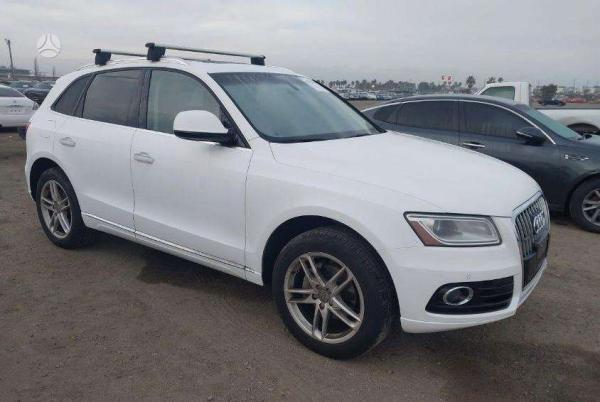White Audi Q5 2015 in Vilnius, with an engine capacity of 1.98 L and mileage of 173 thousand km for 10730 €, photo 1 on AUTOMOTO.COM.LV