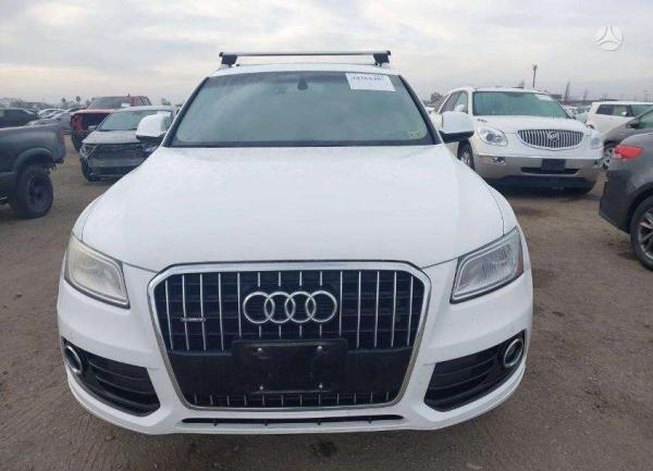 White Audi Q5 2015 in Vilnius, with an engine capacity of 1.98 L and mileage of 173 thousand km for 10730 €, photo 4 on AUTOMOTO.COM.LV