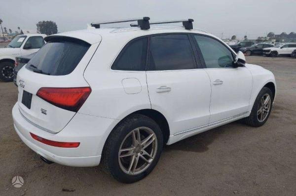 White Audi Q5 2015 in Vilnius, with an engine capacity of 1.98 L and mileage of 173 thousand km for 10730 €, photo 6 on AUTOMOTO.COM.LV