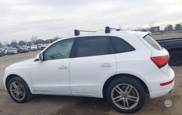 White Audi Q5 2015 in Vilnius, with an engine capacity of 1.98 L and mileage of 173 thousand km for 10730 €, photo 8 on AUTOMOTO.COM.LV