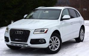 White Audi Q5 2015 in Kretinga, with an engine capacity of 1.98 L and mileage of 215 thousand km for 12999 €, photo  on AUTOMOTO.COM.LV