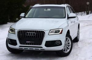 White Audi Q5 2015 in Kretinga, with an engine capacity of 1.98 L and mileage of 215 thousand km for 12999 €, photo 2 on AUTOMOTO.COM.LV