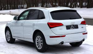 White Audi Q5 2015 in Kretinga, with an engine capacity of 1.98 L and mileage of 215 thousand km for 12999 €, photo 9 on AUTOMOTO.COM.LV