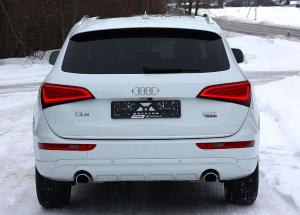 White Audi Q5 2015 in Kretinga, with an engine capacity of 1.98 L and mileage of 215 thousand km for 12999 €, photo 11 on AUTOMOTO.COM.LV