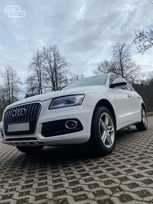 White Audi Q5 2015 in Vilnius, with an engine capacity of 2.00 L and mileage of 290 thousand km for 11199 €, photo 2 on AUTOMOTO.COM.LV