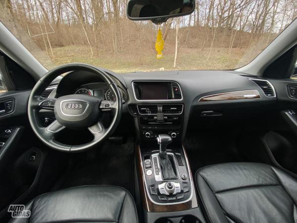 White Audi Q5 2015 in Vilnius, with an engine capacity of 2.00 L and mileage of 290 thousand km for 10900 €, photo 7 on AUTOMOTO.COM.LV