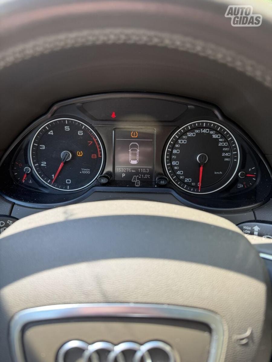 White Audi Q5 2015 in Vilnius, with an engine capacity of 2.00 L and mileage of 153 thousand km for 18000 €, photo 3 on AUTOMOTO.COM.LV