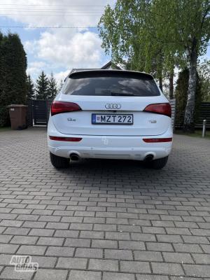 White Audi Q5 2015 in Vilnius, with an engine capacity of 2.00 L and mileage of 153 thousand km for 18000 €, photo 12 on AUTOMOTO.COM.LV