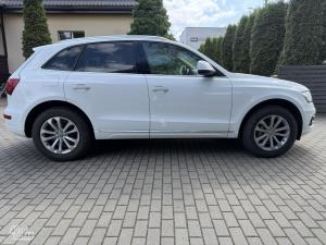 White Audi Q5 2015 in Vilnius, with an engine capacity of 2.00 L and mileage of 153 thousand km for 18000 €, photo 13 on AUTOMOTO.COM.LV