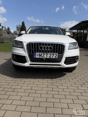 White Audi Q5 2015 in Vilnius, with an engine capacity of 2.00 L and mileage of 153 thousand km for 18000 €, photo 14 on AUTOMOTO.COM.LV