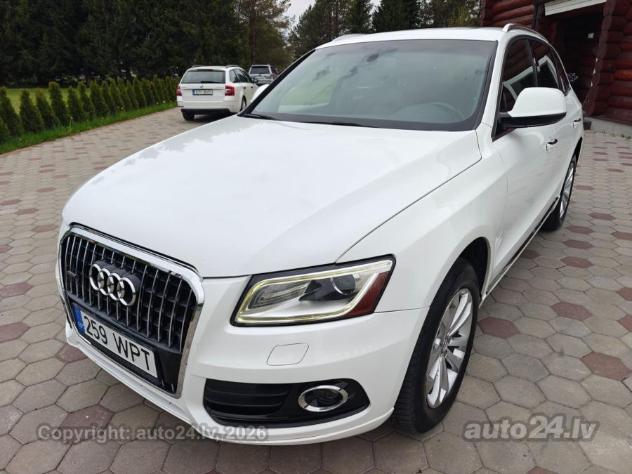 White Audi Q5 2015 in Paide, with an engine capacity of 2.00 L and mileage of 229 thousand km for 12990 €, photo 1 on AUTOMOTO.COM.LV