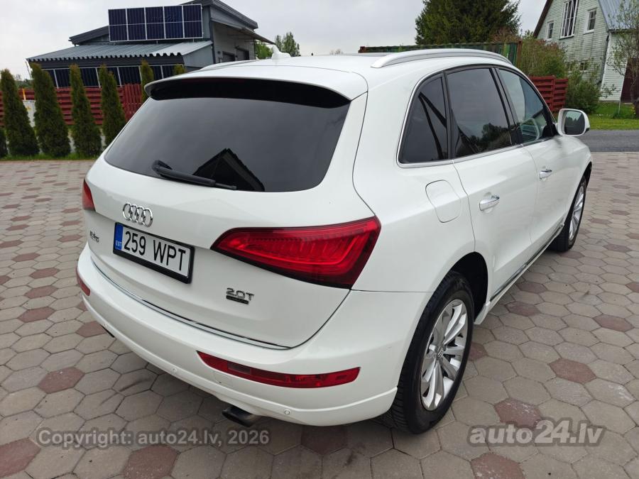 White Audi Q5 2015 in Paide, with an engine capacity of 2.00 L and mileage of 229 thousand km for 12990 €, photo 5 on AUTOMOTO.COM.LV