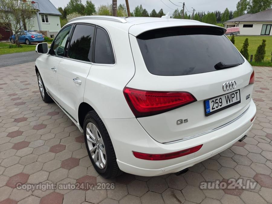 White Audi Q5 2015 in Paide, with an engine capacity of 2.00 L and mileage of 229 thousand km for 12990 €, photo 6 on AUTOMOTO.COM.LV