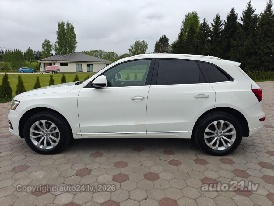 White Audi Q5 2015 in Paide, with an engine capacity of 2.00 L and mileage of 229 thousand km for 12990 €, photo 7 on AUTOMOTO.COM.LV