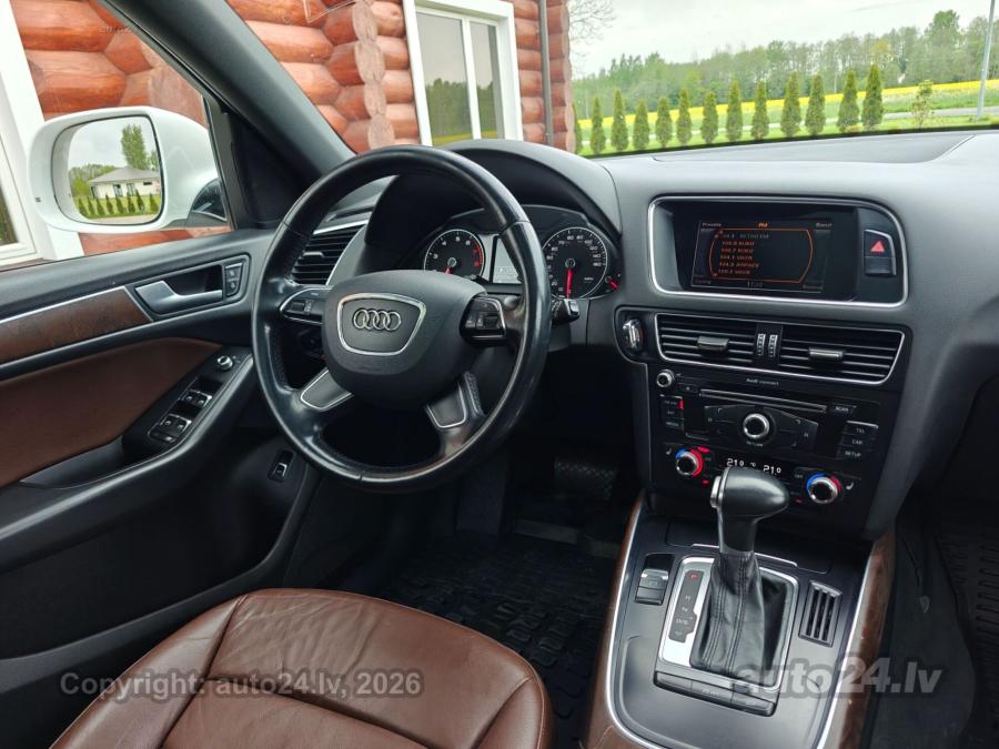 White Audi Q5 2015 in Paide, with an engine capacity of 2.00 L and mileage of 229 thousand km for 12990 €, photo 12 on AUTOMOTO.COM.LV