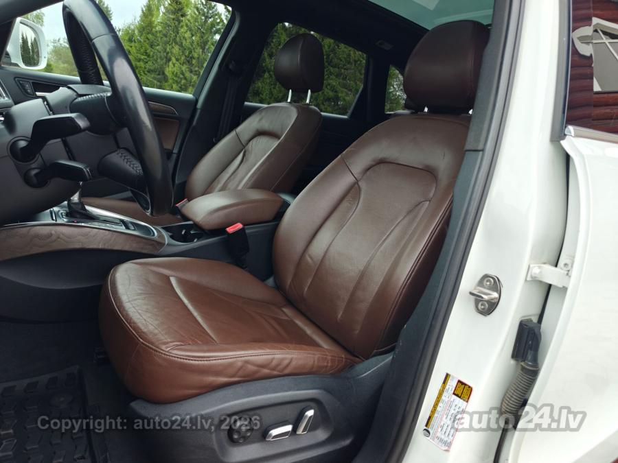 White Audi Q5 2015 in Paide, with an engine capacity of 2.00 L and mileage of 229 thousand km for 12990 €, photo 13 on AUTOMOTO.COM.LV