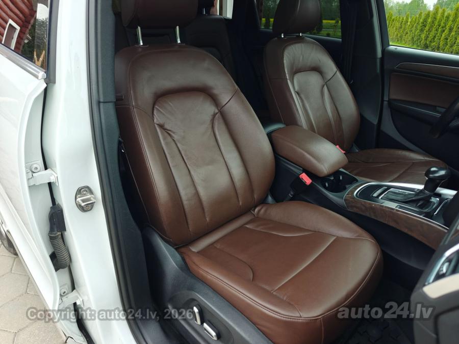 White Audi Q5 2015 in Paide, with an engine capacity of 2.00 L and mileage of 229 thousand km for 12990 €, photo 14 on AUTOMOTO.COM.LV