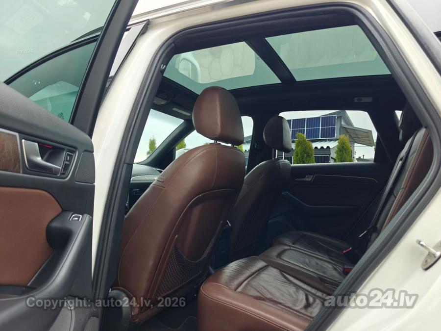 White Audi Q5 2015 in Paide, with an engine capacity of 2.00 L and mileage of 229 thousand km for 12990 €, photo 17 on AUTOMOTO.COM.LV
