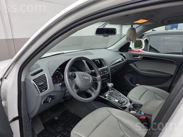 White Audi Q5 2015 in Riga, with an engine capacity of 2.00 L and mileage of 203 thousand km for 15000 €, photo 4 on AUTOMOTO.COM.LV