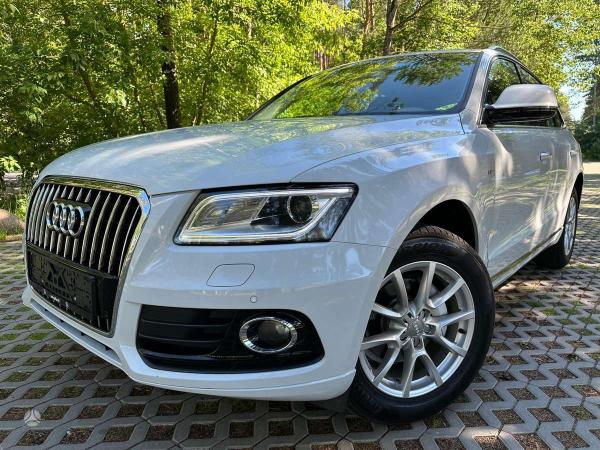 Balts Audi Q5 2015 Viļņa, ar dzinēja tilpumu 1.97 L un nobraukumu 178 tūkst. km par 14750 €, foto 1 vietnē AUTOMOTO.COM.LV