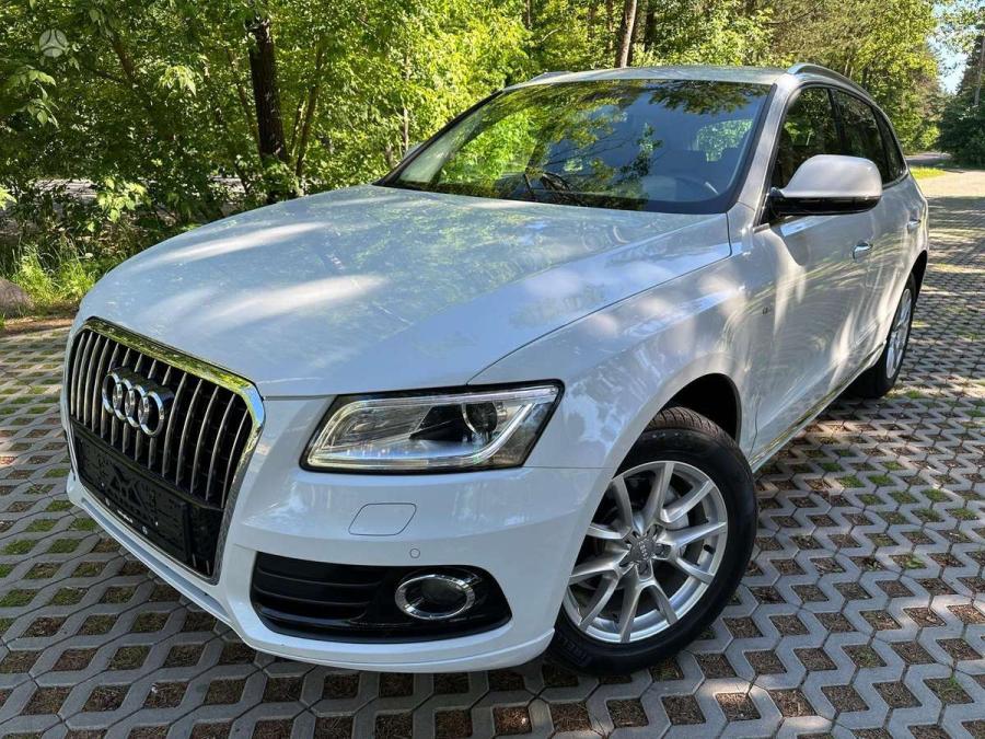 Balts Audi Q5 2015 Viļņa, ar dzinēja tilpumu 1.97 L un nobraukumu 178 tūkst. km par 14750 €, foto 3 vietnē AUTOMOTO.COM.LV