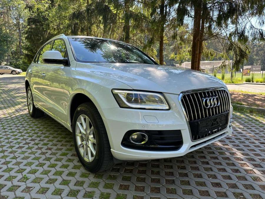 Balts Audi Q5 2015 Viļņa, ar dzinēja tilpumu 1.97 L un nobraukumu 178 tūkst. km par 14750 €, foto 12 vietnē AUTOMOTO.COM.LV