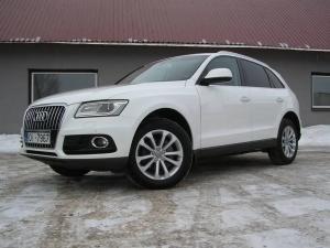 Balts Audi Q5 2015 Sigulda, ar dzinēja tilpumu 2.00 L un nobraukumu 226 tūkst. km par 13950 €, foto  vietnē AUTOMOTO.COM.LV