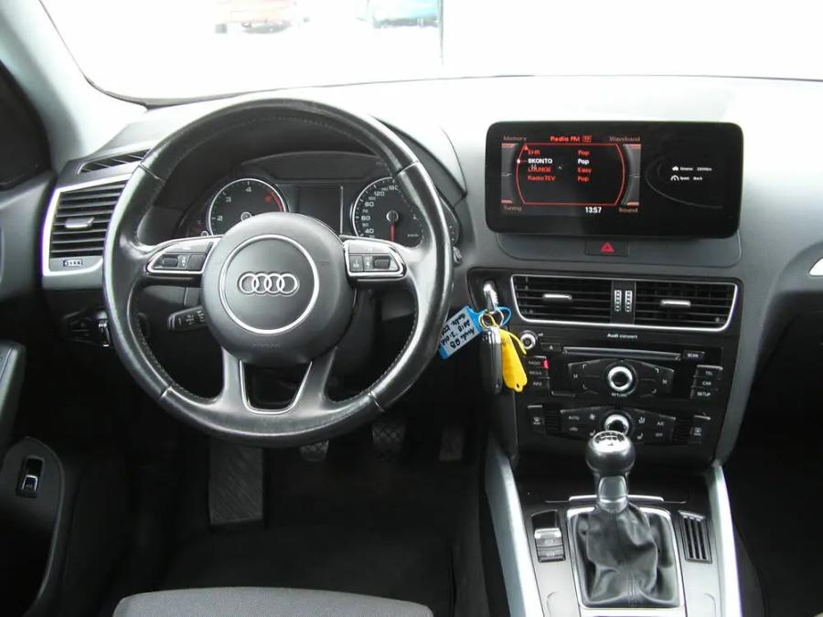 Balts Audi Q5 2015 Sigulda, ar dzinēja tilpumu 2.00 L un nobraukumu 226 tūkst. km par 13950 €, foto 15 vietnē AUTOMOTO.COM.LV