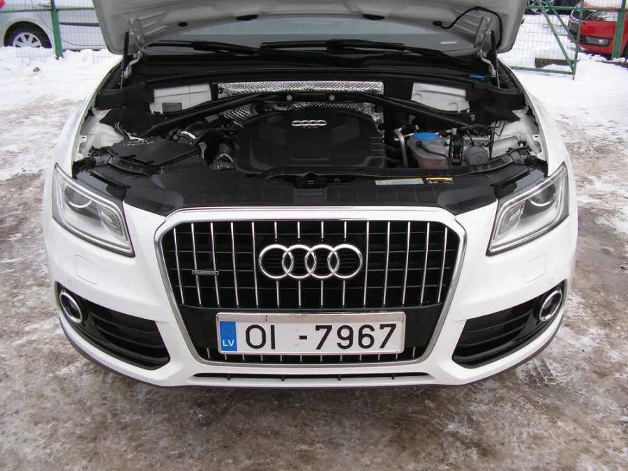 Balts Audi Q5 2015 Sigulda, ar dzinēja tilpumu 2.00 L un nobraukumu 226 tūkst. km par 13950 €, foto 26 vietnē AUTOMOTO.COM.LV