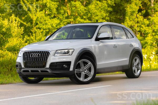 Balts Audi Q5 2015 Rīga, ar dzinēja tilpumu 2.00 L un nobraukumu 0 tūkst. km par 13400 €, foto 1 vietnē AUTOMOTO.COM.LV