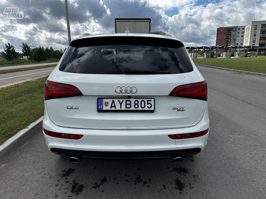 White Audi Q5 2015 in Klaipeda, with an engine capacity of 2.00 L and mileage of 230 thousand km for 14490 €, photo 6 on AUTOMOTO.COM.LV