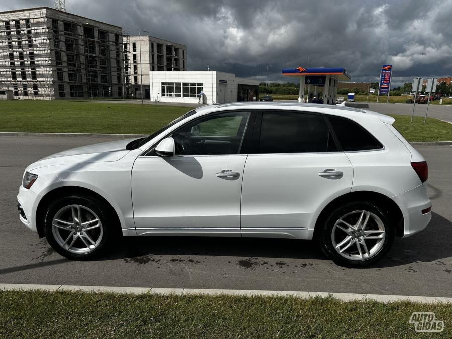 White Audi Q5 2015 in Klaipeda, with an engine capacity of 2.00 L and mileage of 230 thousand km for 14490 €, photo 8 on AUTOMOTO.COM.LV