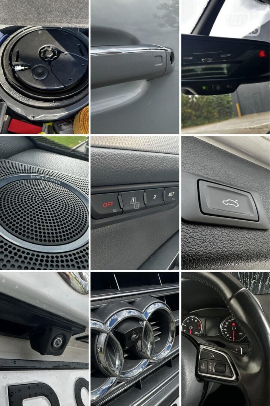 White Audi Q5 2015 in Klaipeda, with an engine capacity of 2.00 L and mileage of 230 thousand km for 14490 €, photo 16 on AUTOMOTO.COM.LV