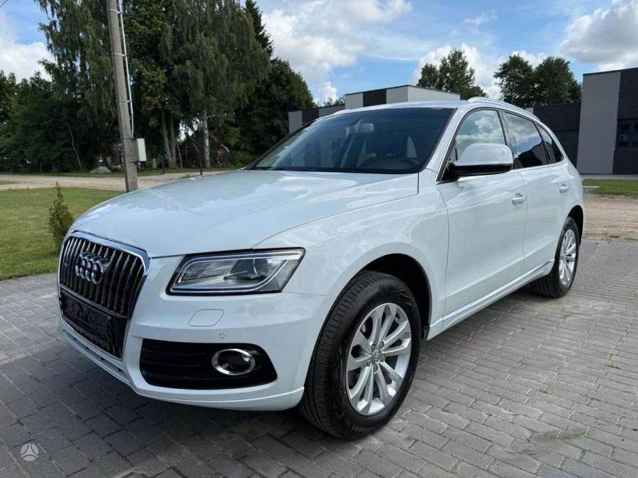 Белый Ауди Ку 5 2015 в Шяуляй, объемом двигателя 1.97 л и пробегом 260 тыс. км за 13650 €, фото 8 на AUTOMOTO.COM.LV
