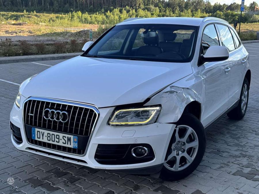 Белый Ауди Ку 5 2015 в Вильнюс, объемом двигателя 1.97 л и пробегом 260 тыс. км за 8650 €, фото 5 на AUTOMOTO.COM.LV