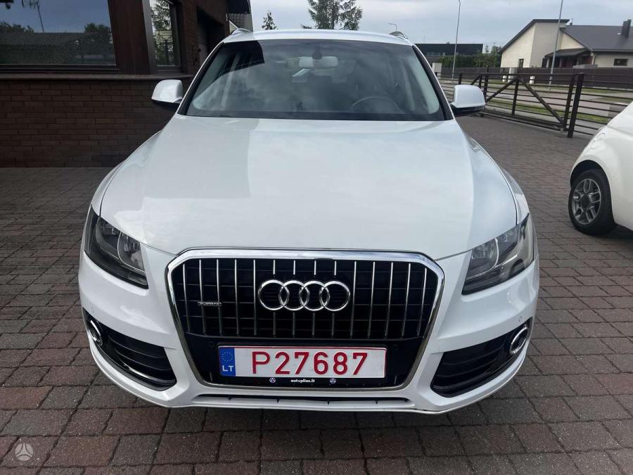 White Audi Q5 2015 in Vilkaviskis, with an engine capacity of 1.97 L and mileage of 134 thousand km for 9699 €, photo 3 on AUTOMOTO.COM.LV