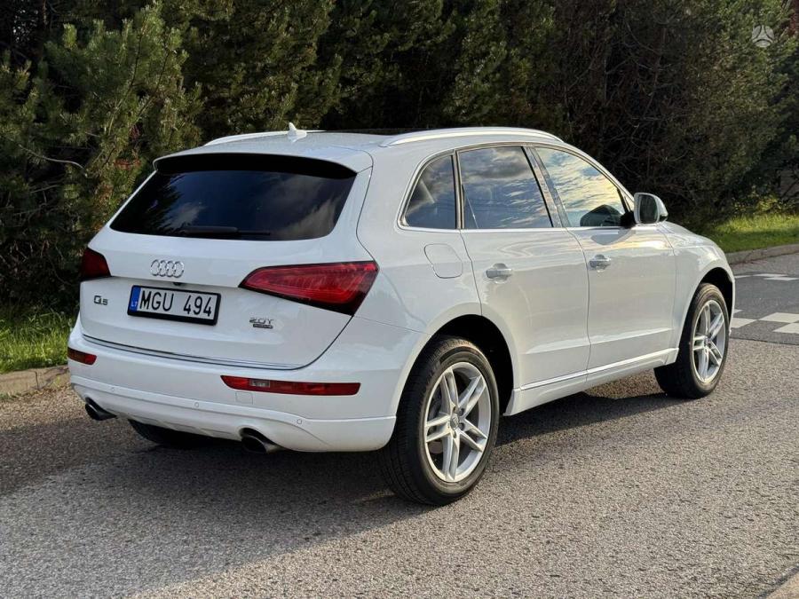 Balts Audi Q5 2015 Viļņa, ar dzinēja tilpumu 1.98 L un nobraukumu 179 tūkst. km par 14500 €, foto 8 vietnē AUTOMOTO.COM.LV