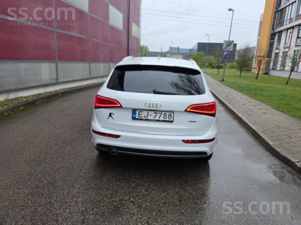 White Audi Q5 2015 in Riga, with an engine capacity of 2.00 L and mileage of 203 thousand km for 14000 €, photo 3 on AUTOMOTO.COM.LV