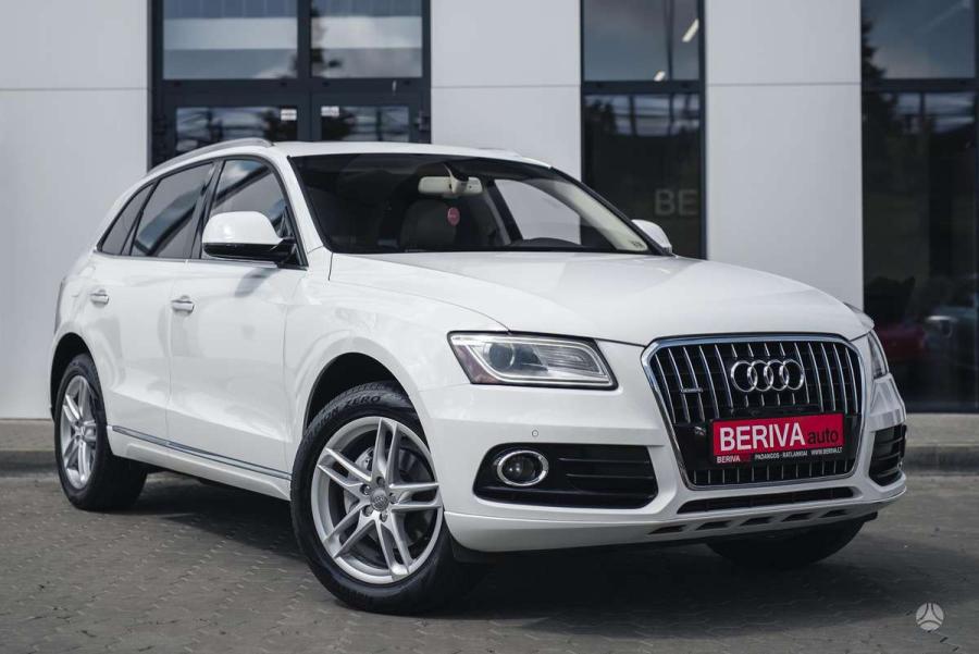 Balts Audi Q5 2015 Viļņa, ar dzinēja tilpumu 1.98 L un nobraukumu 173 tūkst. km par 12900 €, foto 1 vietnē AUTOMOTO.COM.LV