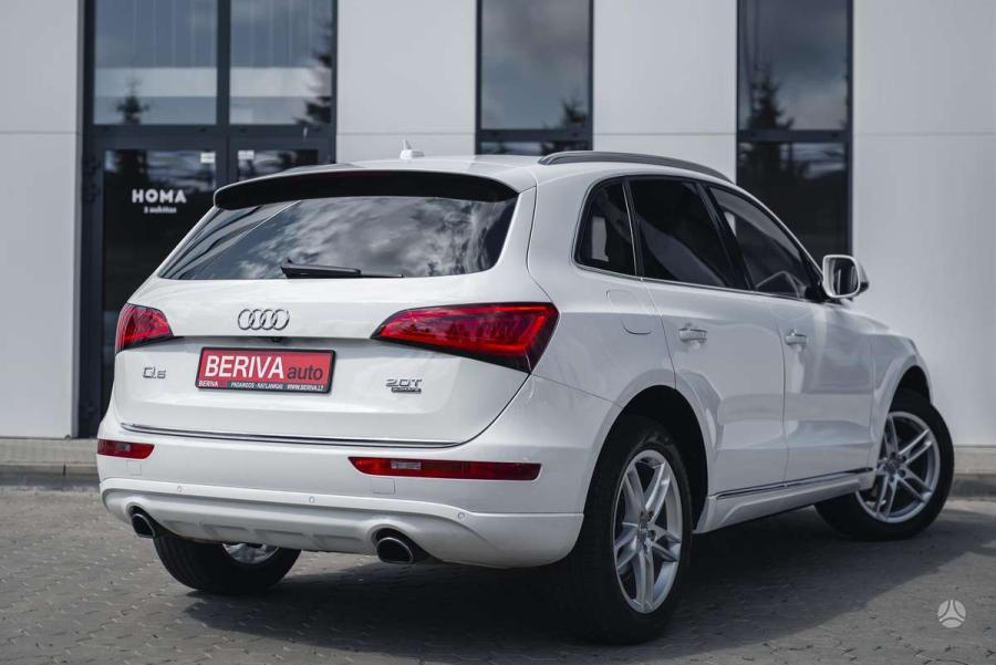 Balts Audi Q5 2015 Viļņa, ar dzinēja tilpumu 1.98 L un nobraukumu 173 tūkst. km par 12900 €, foto 9 vietnē AUTOMOTO.COM.LV