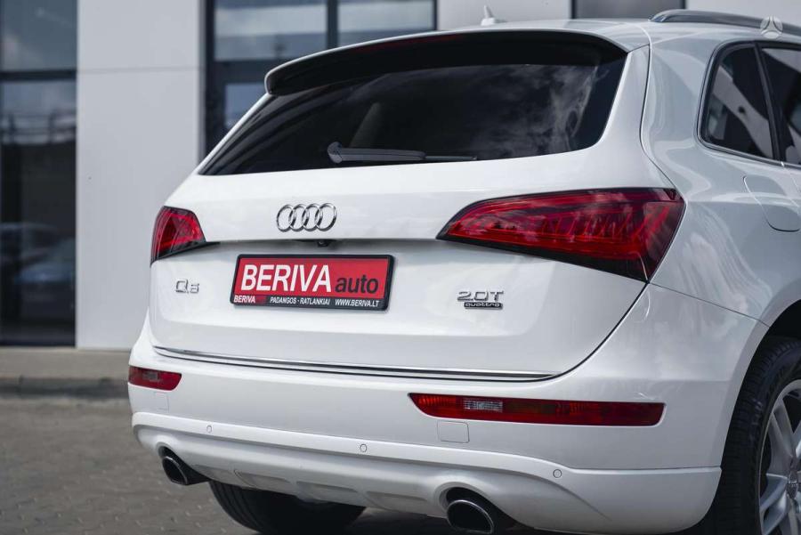 Balts Audi Q5 2015 Viļņa, ar dzinēja tilpumu 1.98 L un nobraukumu 173 tūkst. km par 12900 €, foto 11 vietnē AUTOMOTO.COM.LV