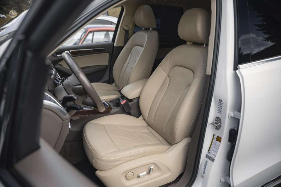 Balts Audi Q5 2015 Viļņa, ar dzinēja tilpumu 1.98 L un nobraukumu 173 tūkst. km par 12900 €, foto 17 vietnē AUTOMOTO.COM.LV