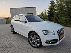 Balts Audi Q5 2015 Tauragė, ar dzinēja tilpumu 2.97 L un nobraukumu 244 tūkst. km par 12200 €, foto  vietnē AUTOMOTO.COM.LV