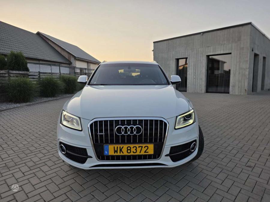 Balts Audi Q5 2015 Tauragė, ar dzinēja tilpumu 2.97 L un nobraukumu 244 tūkst. km par 12200 €, foto 4 vietnē AUTOMOTO.COM.LV