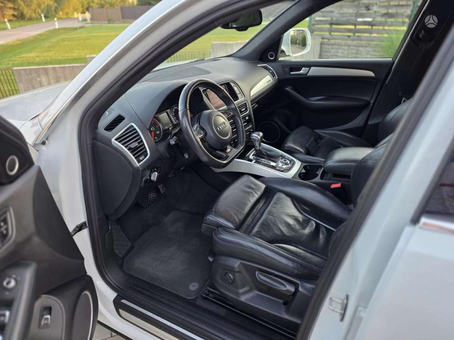 Balts Audi Q5 2015 Tauragė, ar dzinēja tilpumu 2.97 L un nobraukumu 244 tūkst. km par 12200 €, foto 10 vietnē AUTOMOTO.COM.LV