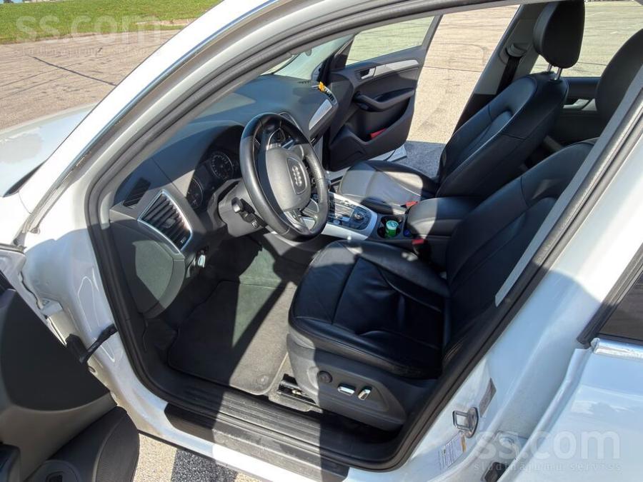 Balts Audi Q5 2015 Rīga, ar dzinēja tilpumu 2.00 L un nobraukumu 255 tūkst. km par 12900 €, foto 7 vietnē AUTOMOTO.COM.LV