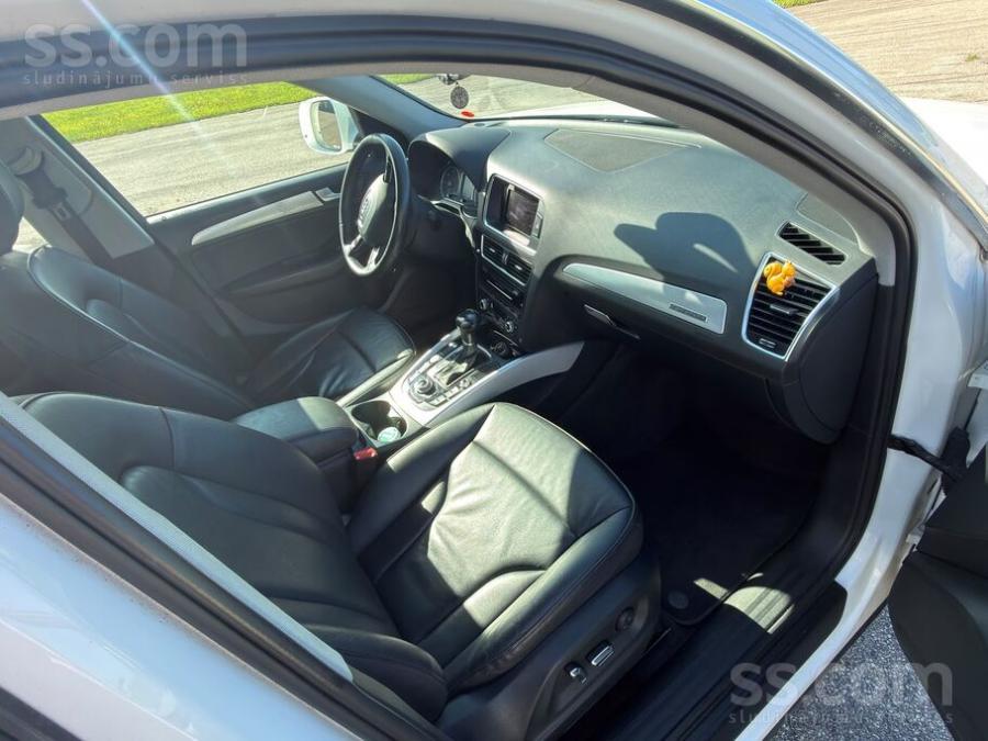 Balts Audi Q5 2015 Rīga, ar dzinēja tilpumu 2.00 L un nobraukumu 255 tūkst. km par 12900 €, foto 8 vietnē AUTOMOTO.COM.LV
