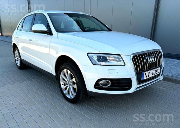 Balts Audi Q5 2015 Rīga, ar dzinēja tilpumu 2.00 L un nobraukumu 255 tūkst. km par 12500 €, foto 5 vietnē AUTOMOTO.COM.LV